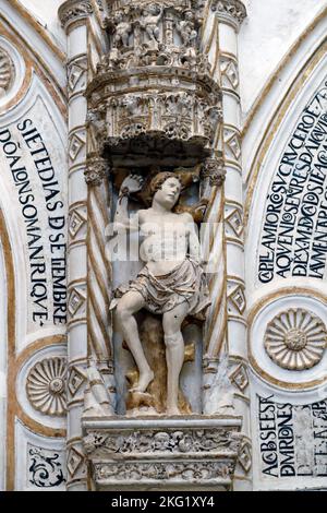 Mosque Cathedral of Cordoba. Interior of the Cathedral of the ...