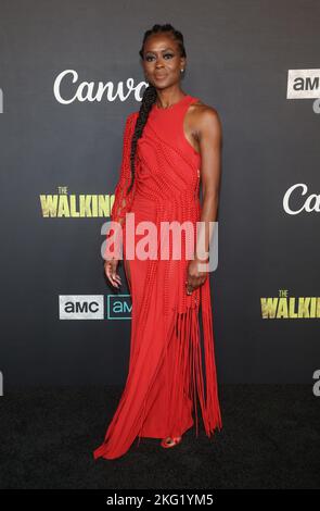 LOS ANGELES - NOV 20: Medina Senghore at The Walking Dead Finale at ...