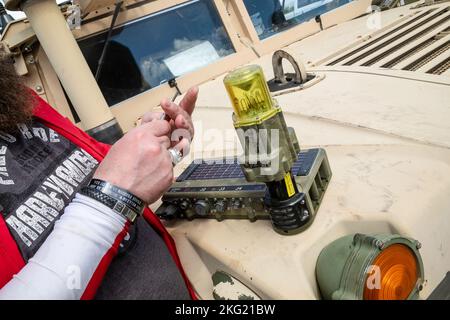 Civilian technicians assist Soldiers assigned to 2nd Battalion, 11th ...