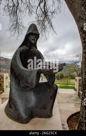 Our Lady Armenian catholic monastery, Bzommar, Lebanon Stock Photo - Alamy