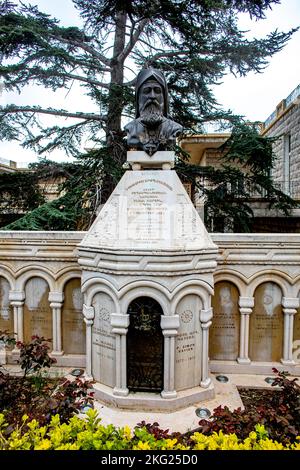 Our Lady Armenian catholic monastery, Bzommar, Lebanon Stock Photo - Alamy