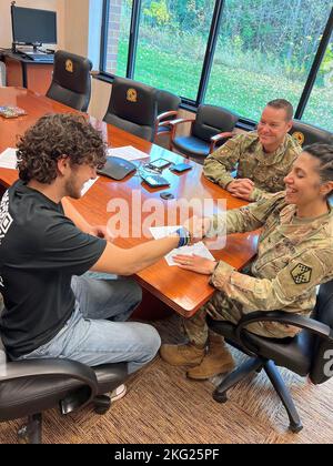 (Left to right) Col. Janelle Kutter, incoming Eastern Sector commander ...