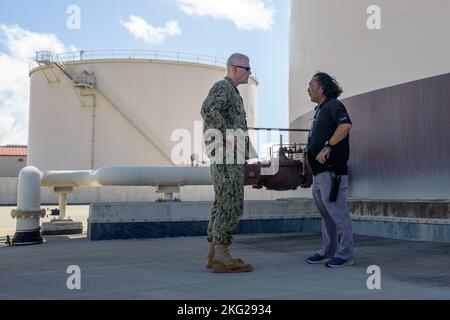Brian Inouye, the Naval Supply Systems Command Fleet Logistics Center ...