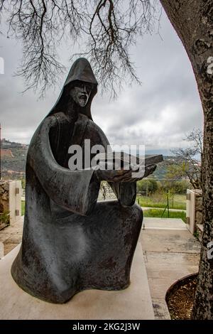 Our Lady Armenian catholic monastery, Bzommar, Lebanon Stock Photo - Alamy