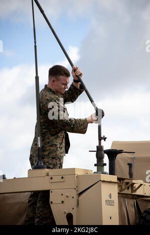 A field radio operator sets up satellite communication Stock Photo - Alamy
