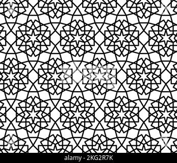 Mashrabiya arabesque arabic window pattern. Seamless islamic background ...