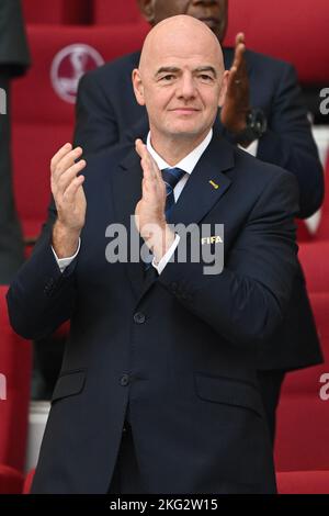 Al Rajja, Qatar. 21st Nov, 2022. Soccer, World Cup 2022 in Qatar ...