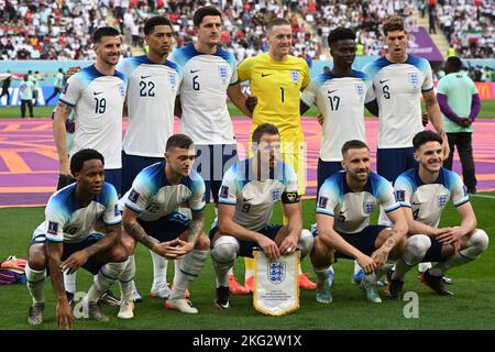 Al Rajja, Qatar. 21st Nov, 2022. Soccer, World Cup 2022 in Qatar ...