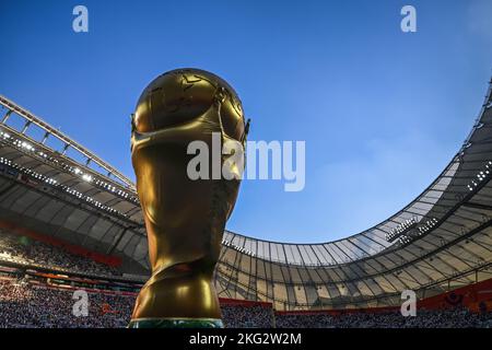 Al Rajja, Qatar. 21st Nov, 2022. Soccer, World Cup 2022 in Qatar ...