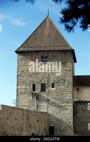 Annecy castle, a historical monument, the museum and its temporary ...