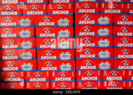 Anchor Beer 24 can case for sale at a retailer Phnom Penh Cambodia ...