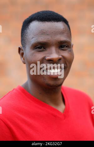Portrait of a Rwandan man Stock Photo - Alamy