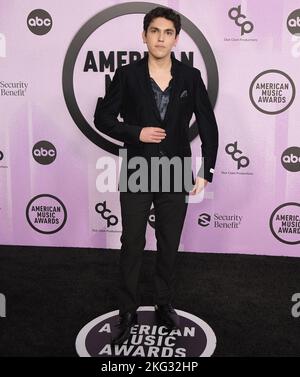Adam Barrera arrives at the 2022 American Music Awards held at the Microsoft Theater in Los ...