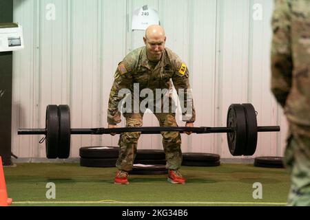 Sgt. 1st Class Cory Fowler from Madigan Army Medical Center, maintains ...