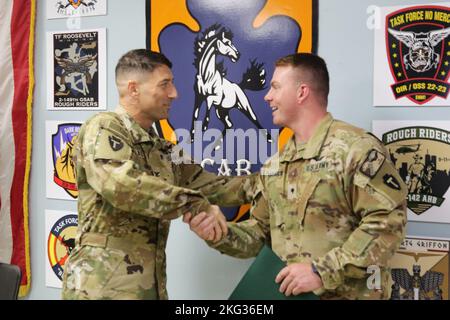 U.S. Army Spc. Damon Swanson, UH-60 Black Hawk helicopter repairer, 15T ...