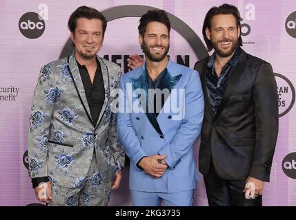 Josh McSwain, Matt Thomas and Scott Thomas of Parmalee attend the 2022 ...