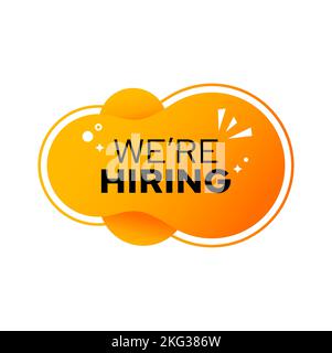 job and career ribbon label sign set. job and career banner Stock ...