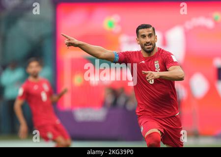 Safi of Iran during the Qatar 2022 World Cup match, group B, date 1 ...