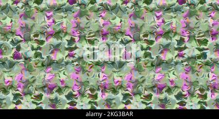 Camouflage wavy marble seamless border. Gradient blur for camo bohemian ...