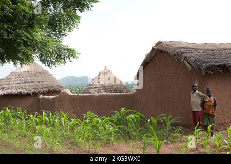 Tata Somba. Rural Atacora, Atacora Province, Benin, Tata somba are ...
