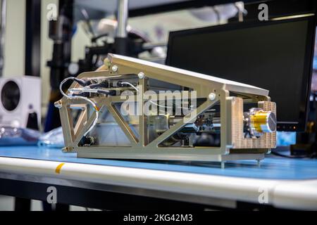 PRIME-1 MSolo MLI Install. Engineers install multilayer insulation (MLI ...