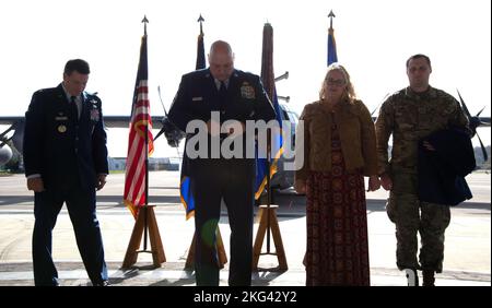 Col. Edward Fink Jr., 193rd Special Operations Wing commander, delivers ...