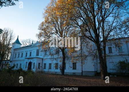 Palace in Falenty, Gmina Raszyn, within Pruszków County, Masovian ...
