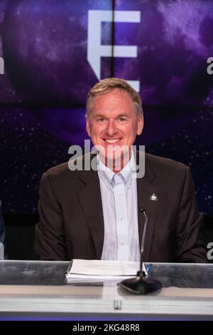 Artemis I Post Launch News Conference. A postlaunch news conference is ...