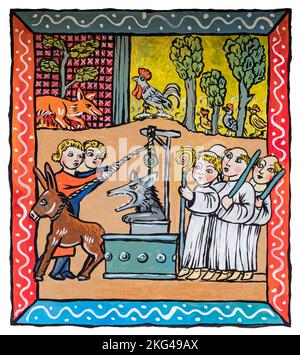 'The Story of Reynard the Fox' - Medieval folklore tales about a Karmic ...