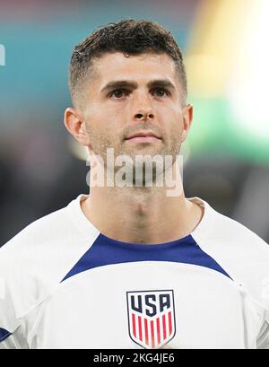 USA's Yunus Musah during the FIFA World Cup Group B match at the Ahmad ...