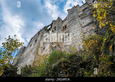Uhrovec castle ruins, Strazov mountains, Slovak republic. Travel ...