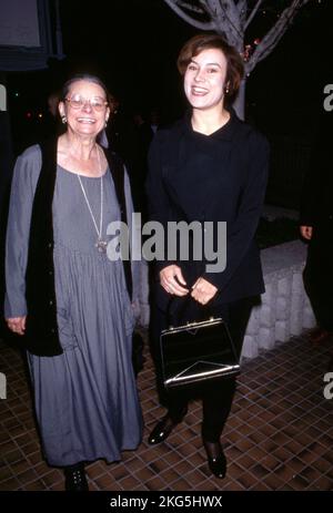 Jennifer Tilly and mother 1994 Credit: Ralph Dominguez/MediaPunch Stock ...