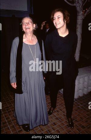 Jennifer Tilly and mother 1994 Credit: Ralph Dominguez/MediaPunch Stock ...