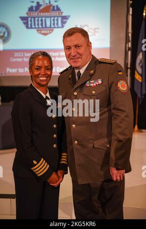 SAN FRANCISCO (Oct. 5, 2022) – Capt. Lynelle Boamah, a surgeon assigned ...