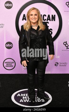 Melissa Etheridge attends the 2022 American Music Awards at Microsoft ...