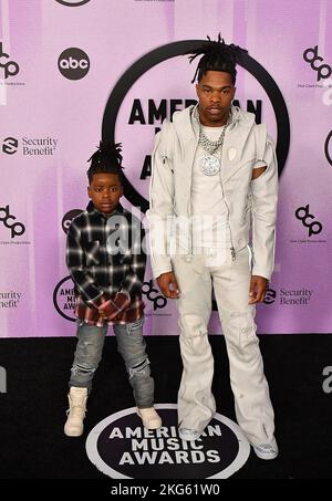Lil Baby, Jason Jones attend the 2022 American Music Awards at ...