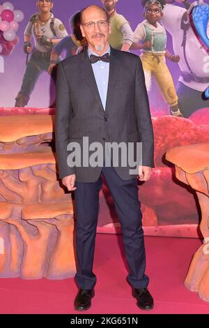 Roy Conli attends the red carpet of the premiere of the movie "Strange ...