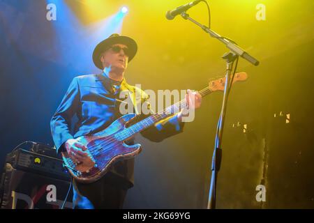 John "Segs" Jennings, bass guitarist, lead singer, and founding member ...