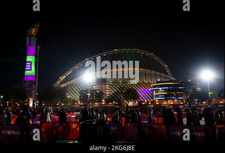 DOHA, 21-11-2022 Al Thumama Stadium World Cup 2022 in Qatar game ...