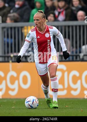 AMSTERDAM - Tiny Hoekstra of Ajax during the UEFA Champions League ...