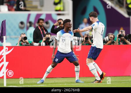 Bukayo Saka (ENG), NOVEMBER 21, 2022 - Football / Soccer : Saka ...
