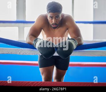 Muscular Sports Guy Boxing Workout Over White Background Isolated Stock ...