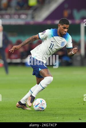 England forward Marcus Rashford (11) during the England v Ghana FIFA ...