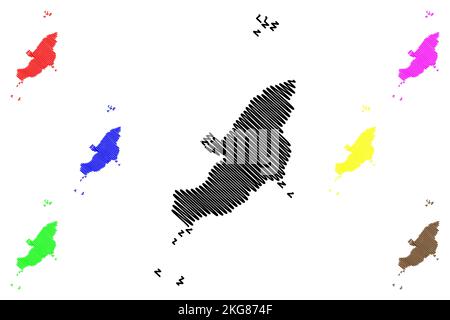Malpelo island (Republic of Colombia, Pacific Ocean, Latin or South ...