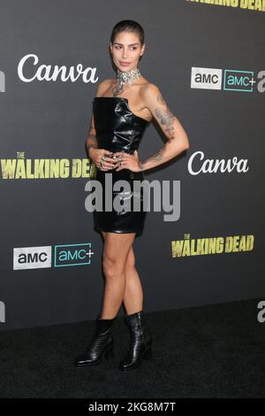 LOS ANGELES - NOV 20: Nadia Hilker at The Walking Dead Finale at ...