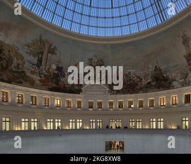 Main space from upper level. Bourse de Commerce, Paris, France ...