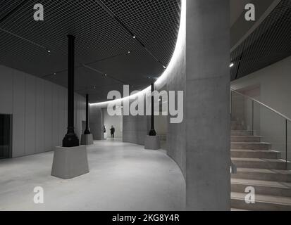 Basement. Bourse de Commerce, Paris, France. Architect: Tadao Ando ...