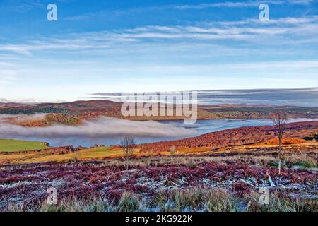 Struie Hill Edderton Easter Ross Scotland the Dornoch Firth partially ...