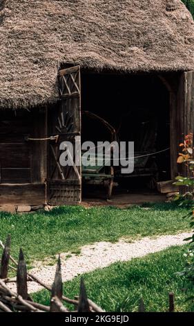 BUCHAREST, ROMANIA - Dimitrie Gusti National Village Museum, located in ...