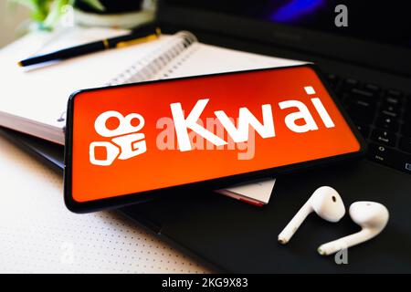 Brazil. 22nd Nov, 2022. In this photo illustration, the QZone logo is ...